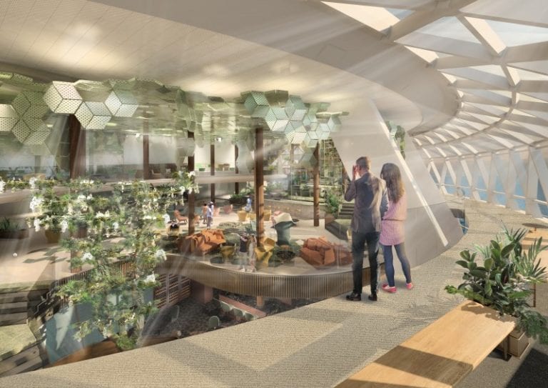 Celebrity Reveals Incredible 3 Story Lounge on Celebrity Edge