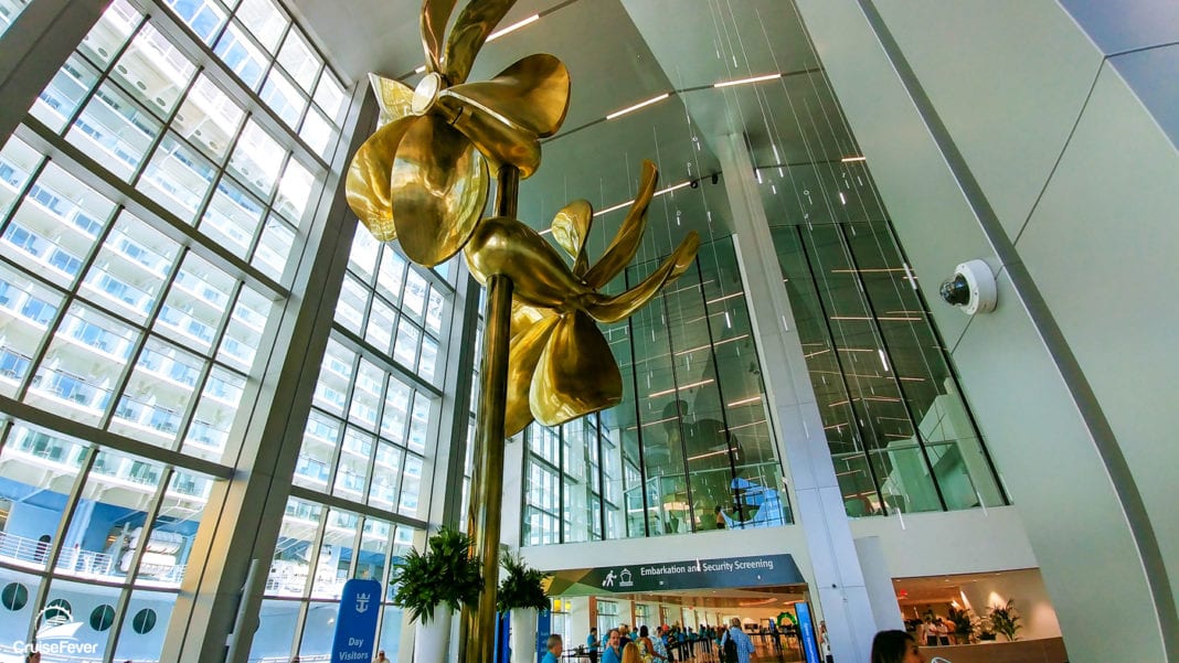 Photo Tour & Review of Royal Caribbean’s New Terminal A at PortMiami