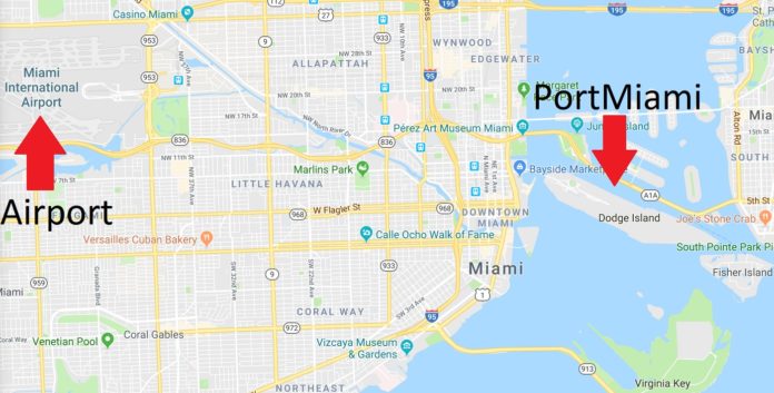 How to Get from Miami Airport (MIA) to Miami's Cruise Port (PortMiami)