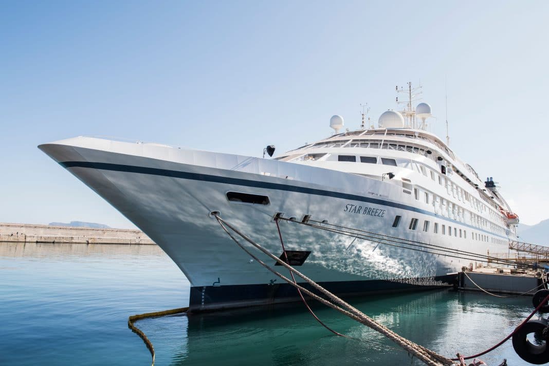 Cruise Ship Cut In Half and Extended With New Features