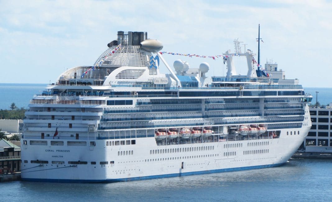 Beloved Princess Cruise Ship Back in Port Everglades
