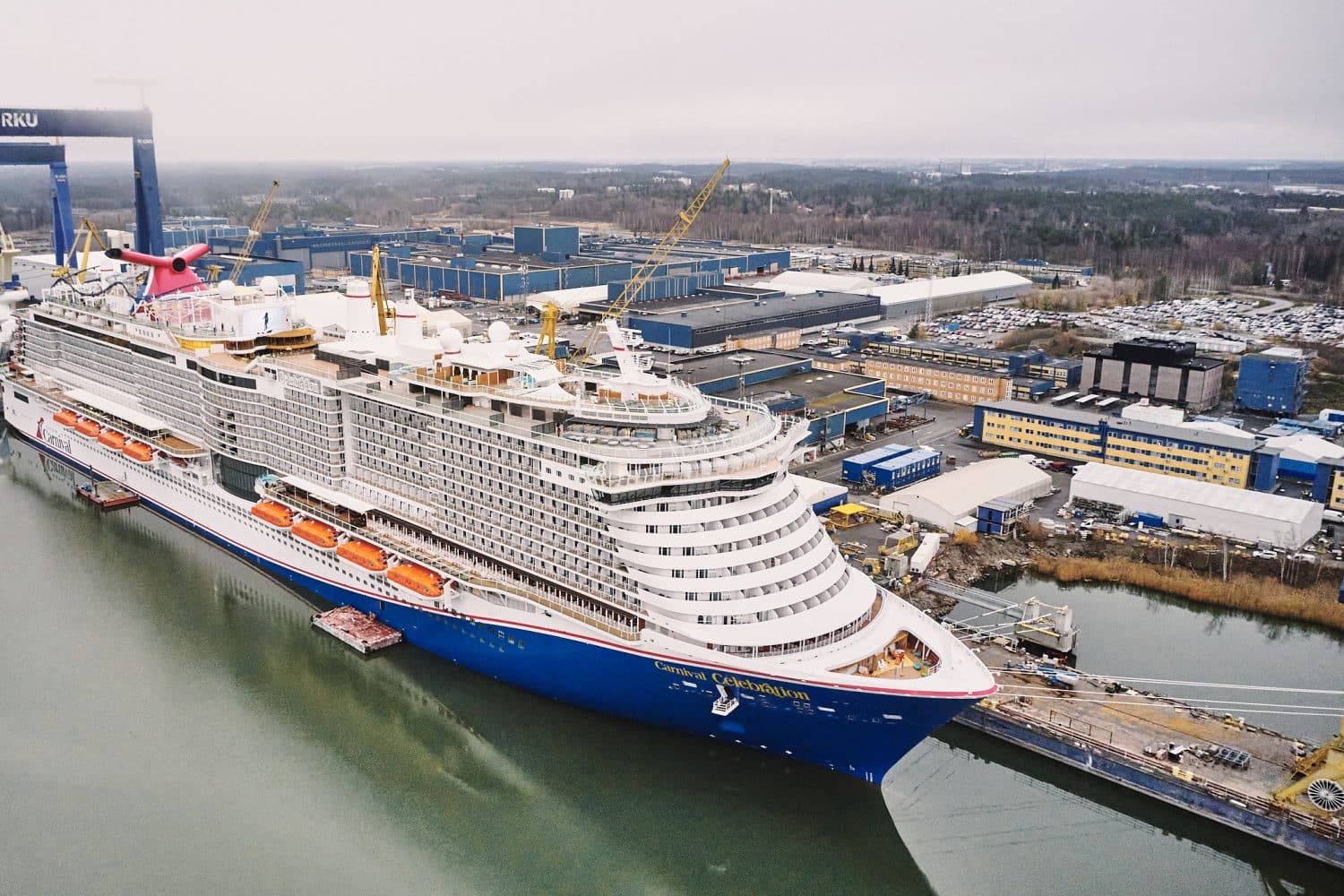 Carnival Cruise Line Takes Delivery of their Newest Ship, Carnival ...