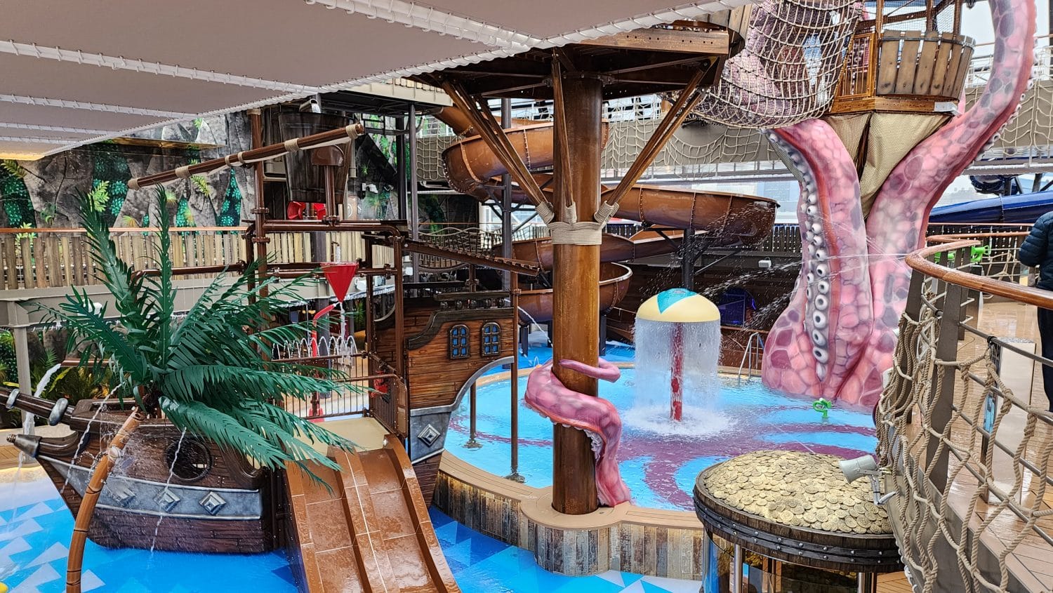 Is a New Cruise Ship's Pirate Themed Waterpark the Best at Sea?