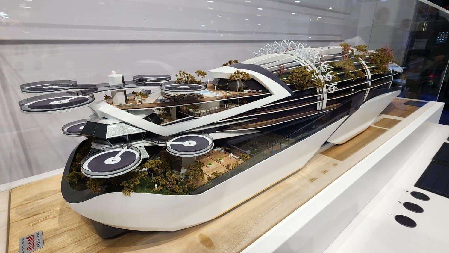 Futuristic Cruise Ship Prototype Shows Cruising in 2100