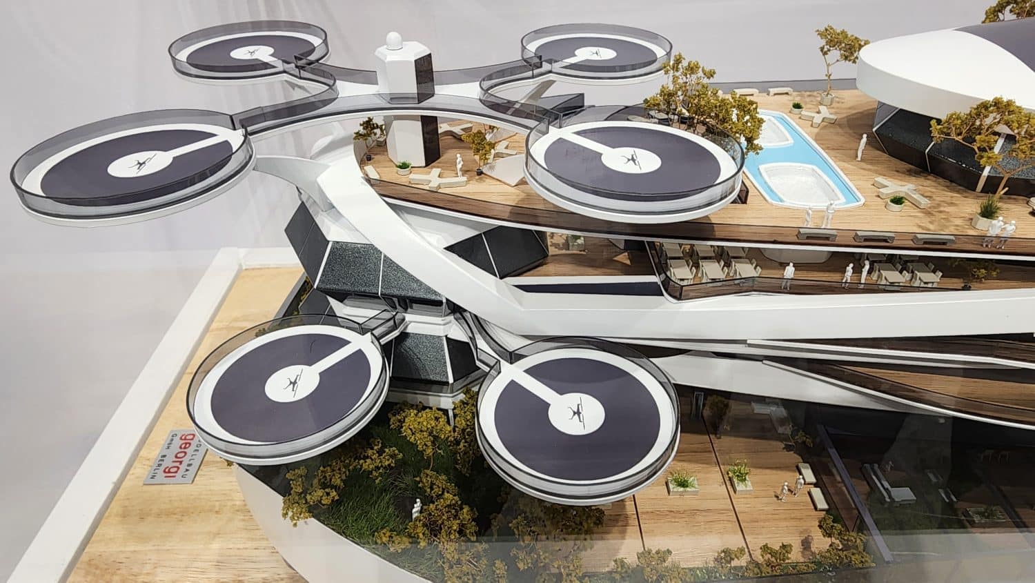 Futuristic Cruise Ship Prototype Shows Cruising in 2100