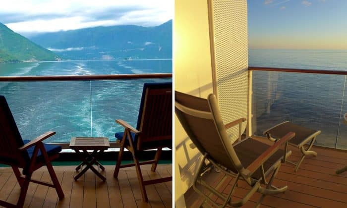 Why Aft-View Balconies on a Cruise Ship Cost More