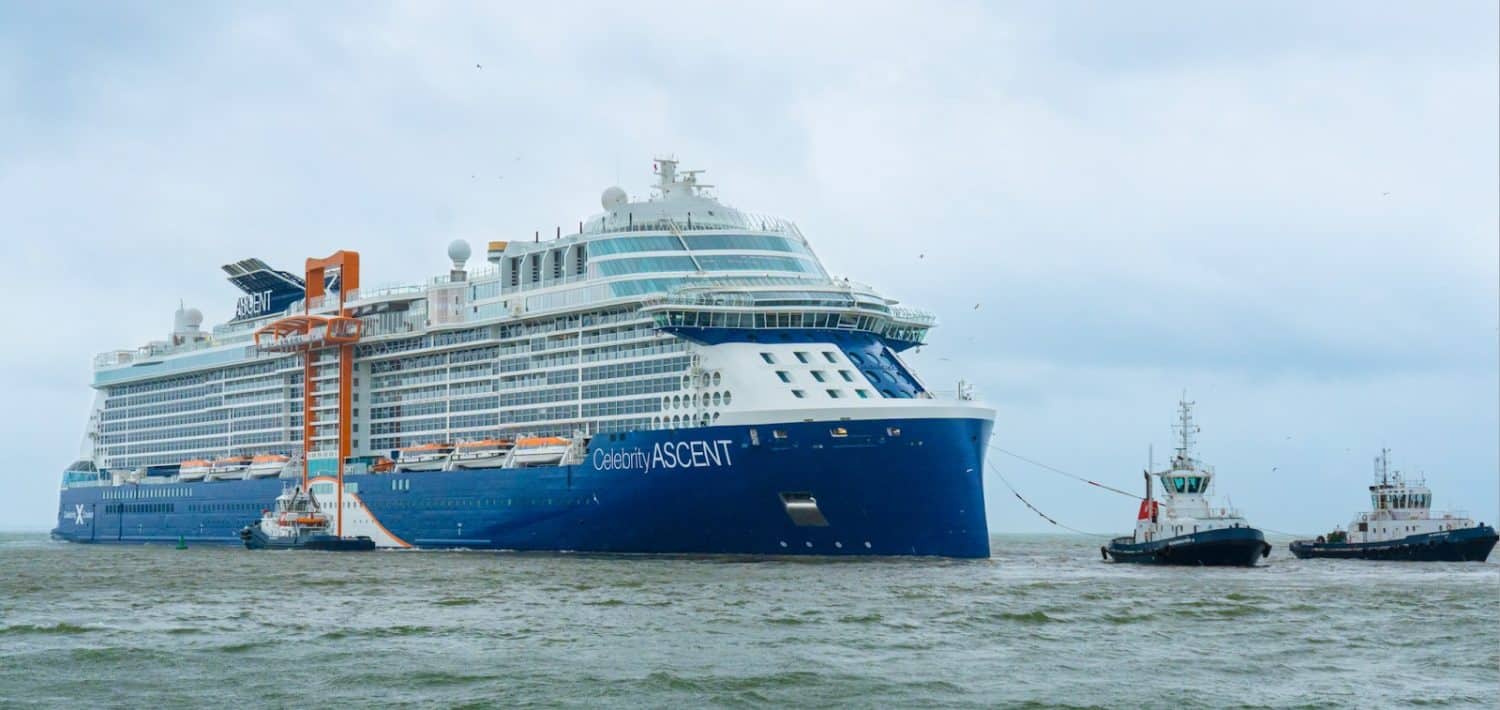 Celebrity Ascent, the Cruise Line's Newest Ship, Completes Sea Trials
