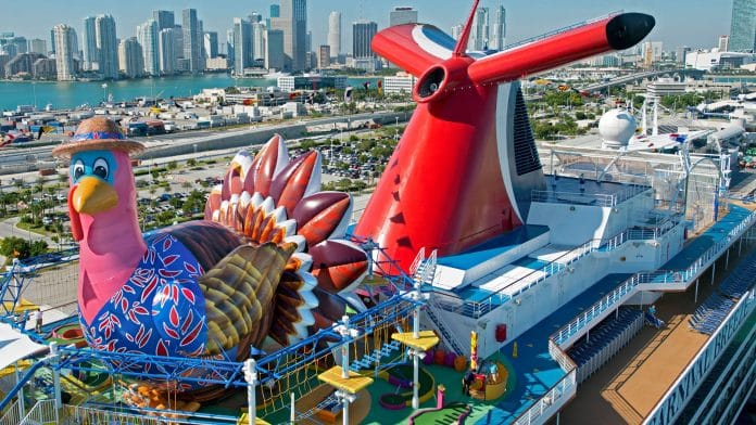 How Much Turkey Carnival Cruise Ships Will Serve This Thanksgiving