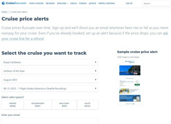 Cruise Price Alerts: 3 Best Ways to Track Cruise Fares and Price Drops