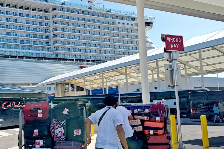 Cruisers Weigh In: Pros and Cons of Carrying Your Own Luggage Off the Ship
