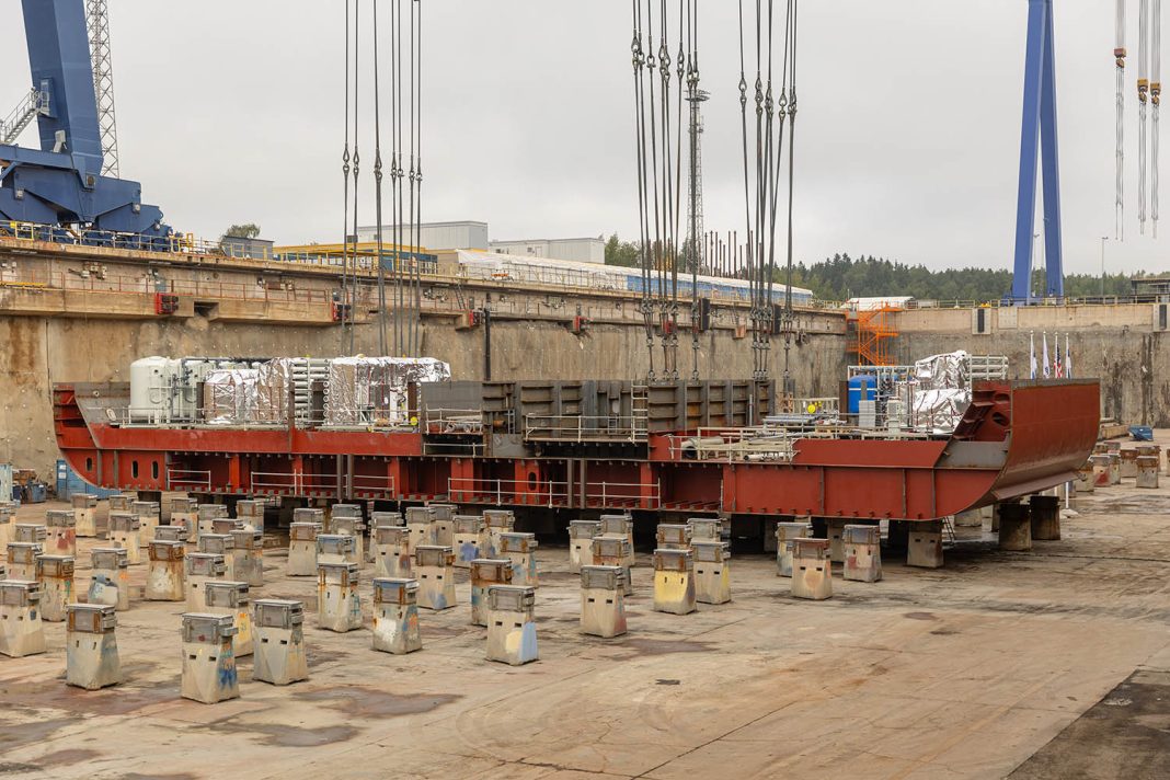 First Block Laid on the World's Largest Class of Cruise Ships