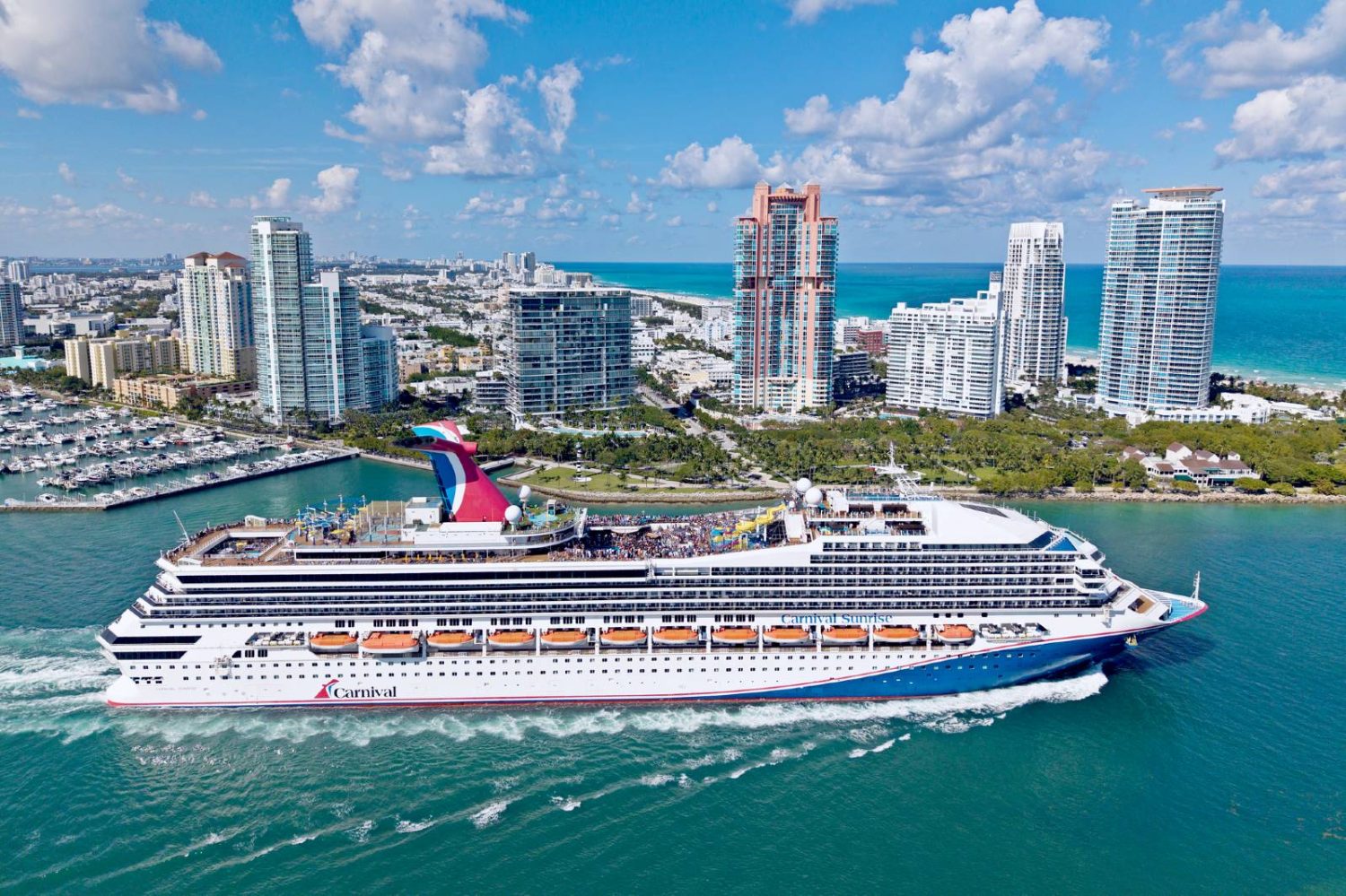 Carnival Sunrise Staying in Miami for 2027/2028 Season with New Itineraries