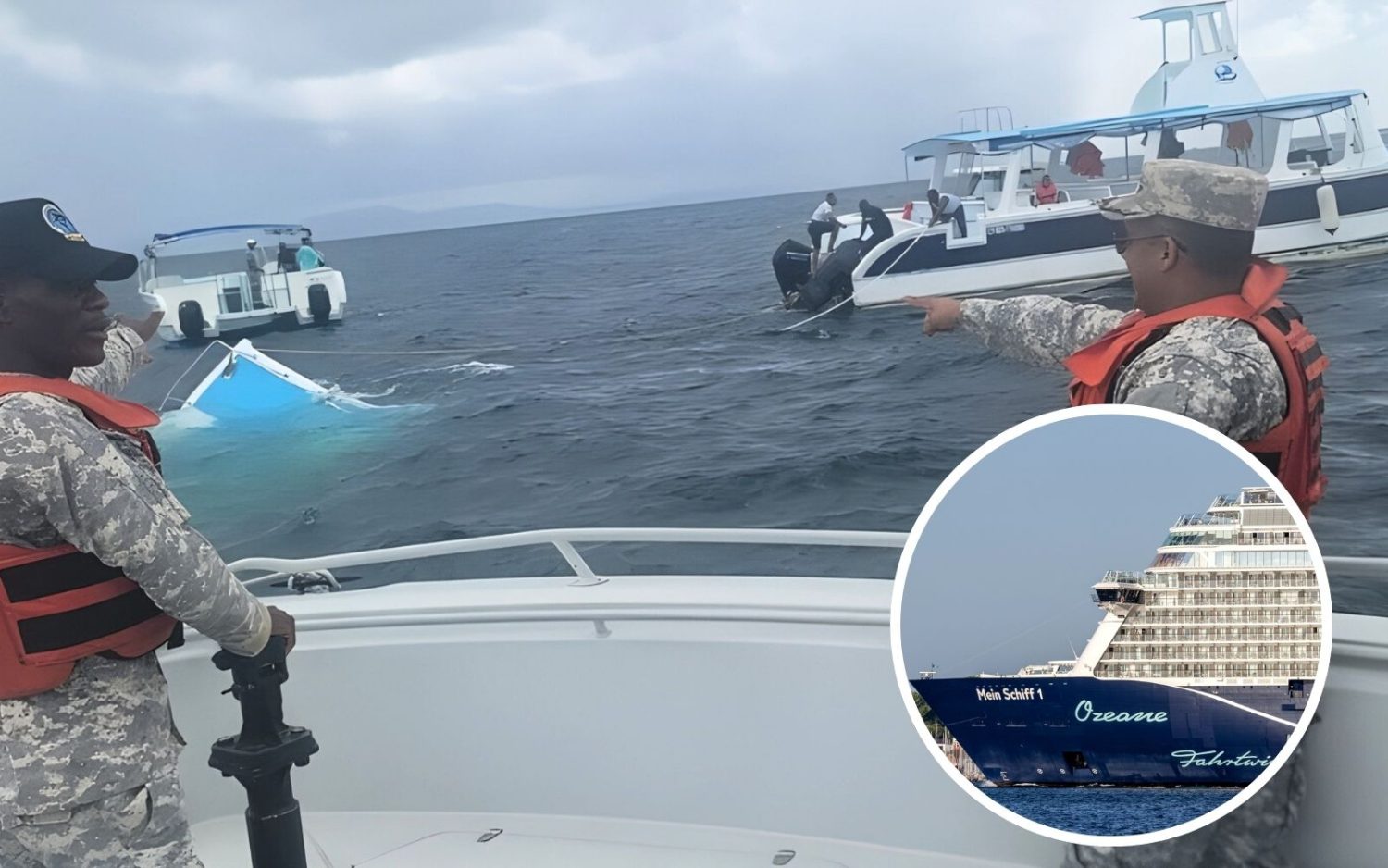 50 Cruise Passengers Rescued After Excursion Boat Sinks in the ...