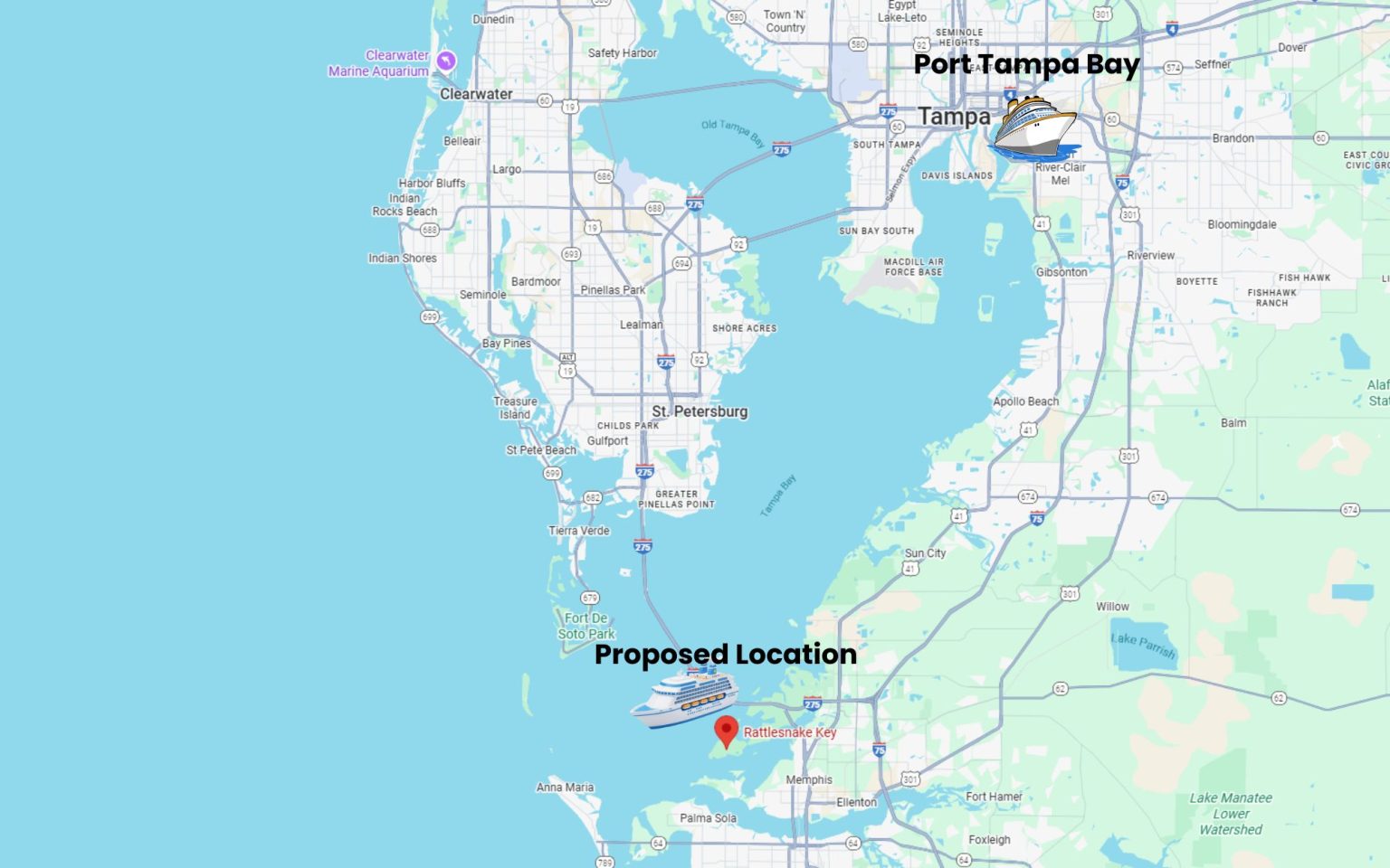 New Cruise Port Near Tampa Proposed, Allowing Large Ships to Finally ...