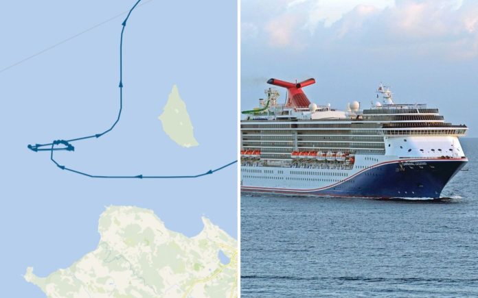 No, Carnival Legend Did Not Just Run Aground on a Sandbar, Despite ...
